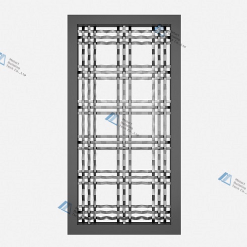 Framed Wire Mesh Partiton Screen-METART-WW44_METART BUILDING TECH CO., LTD