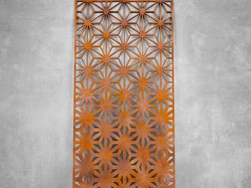 Laser Cut Garden Screen Laser Cut Wall Art – METART